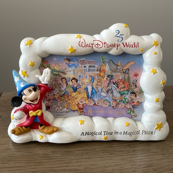 Disney | Accents | Walt Disney World Frame 25th Anniversary 996 With ...